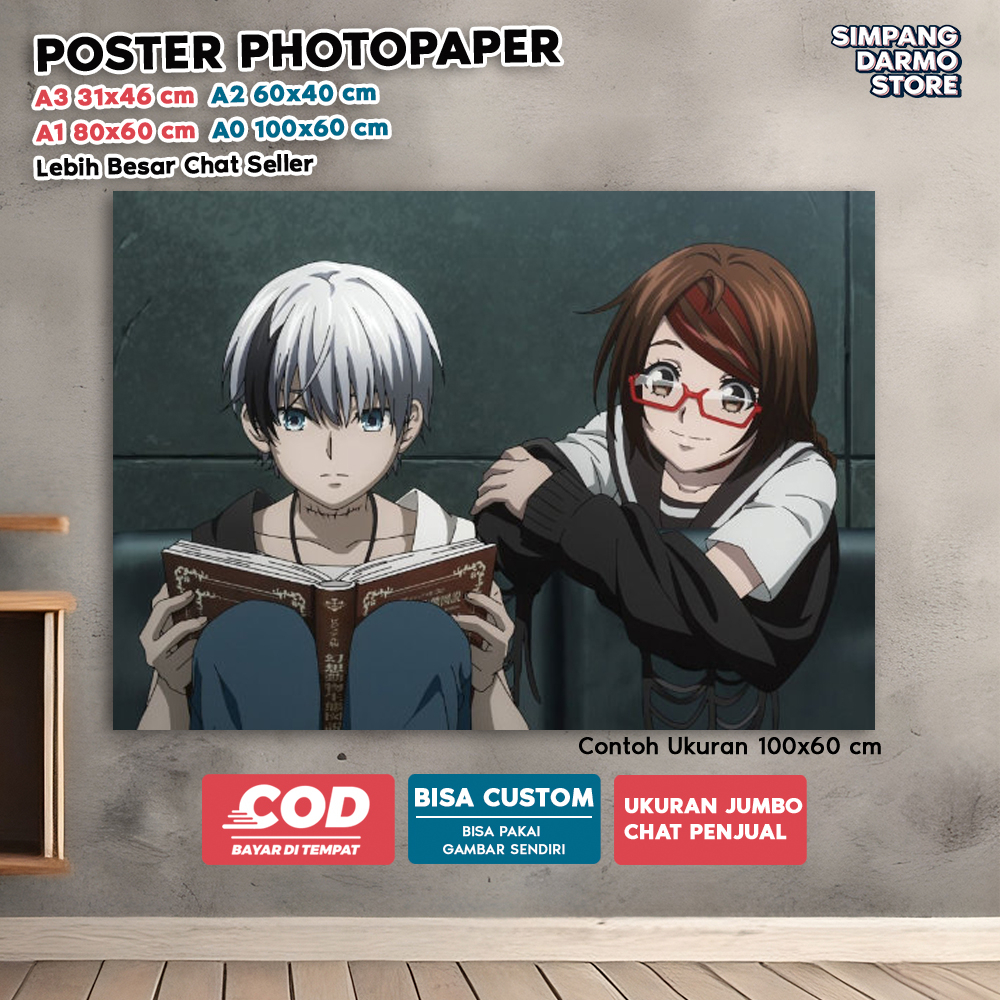 Jual Poster Anime Dead Mount Death Play Kualitas HD dan Bisa Custom ...