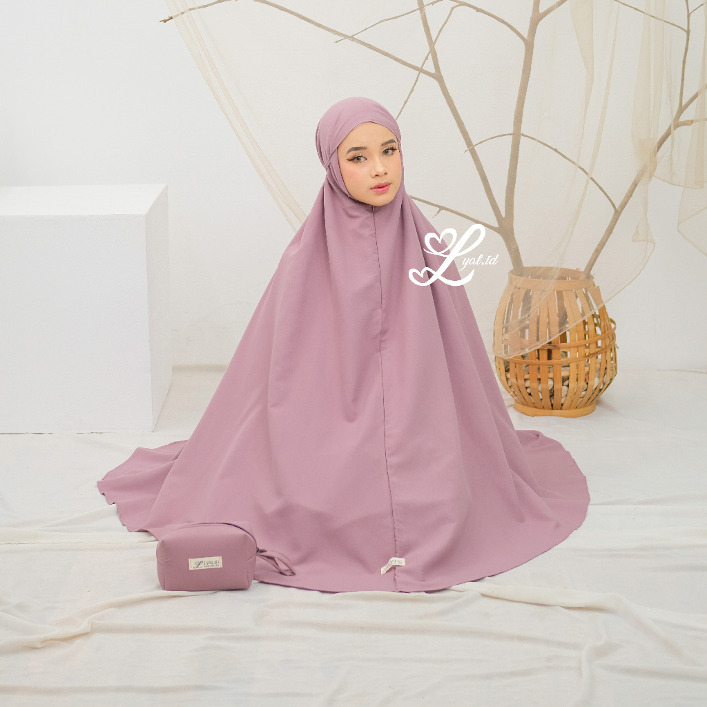 Jual LYAL - Mukena Dewasa Traveling Zunaira 2in1 Katun Premium | Shopee Indonesia