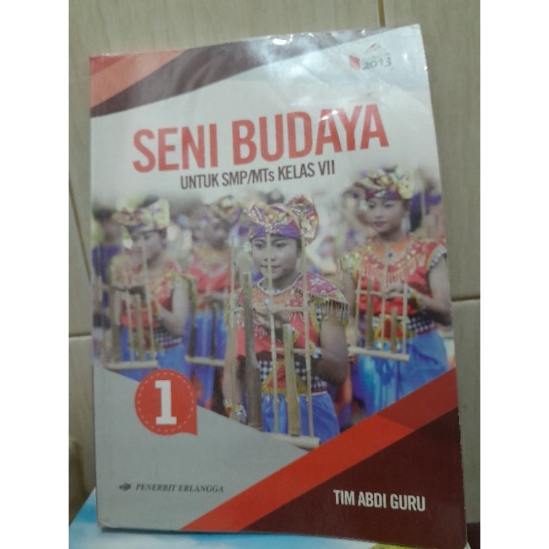 Jual BUKU SENI BUDAYA KELAS 7 / KELAS VII PENERBIT ERLANGGA | Shopee Indonesia