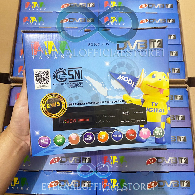 Jual SET TOP BOX STB TANAKA T2 METAL, T2 JURASSIC, T2 NEW, T2 SNIPER TV ...