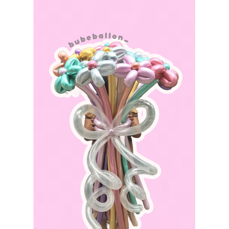Jual BOUQUET/BUCKET/BOUQUET BUNGA BALON 15 TANGKAI PANJANG CANTIK ...