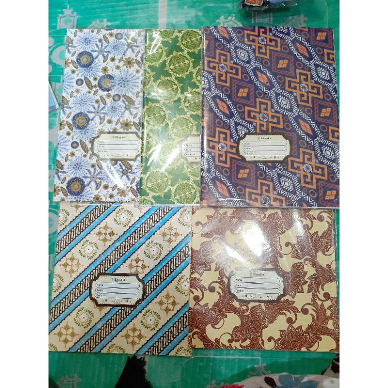Jual Sampul buku Batik (10lembar) merek Bamboo premiun Quality | Shopee ...