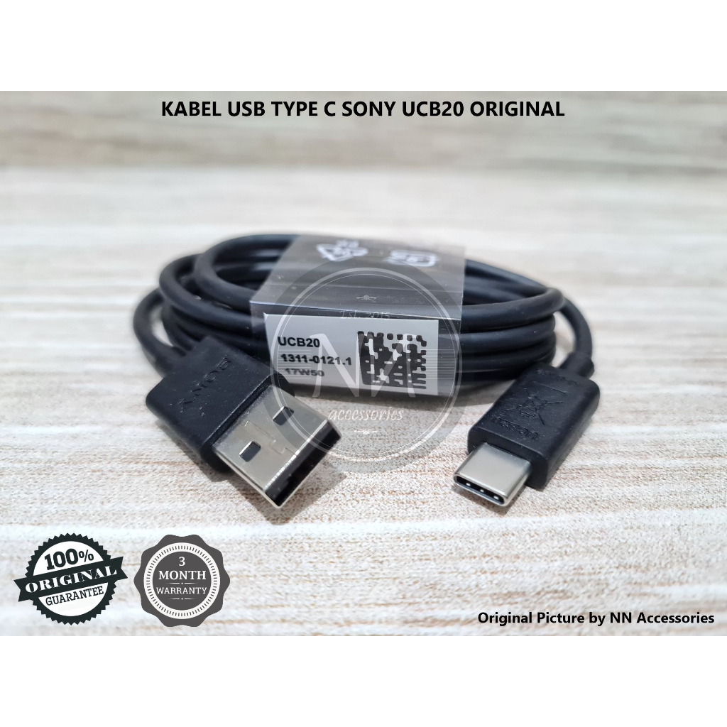 Jual KABEL MICRO USB TYPE C SONY UCB20 XPERIA XZ XZ1 XZ2 XZ3 XZS X ...