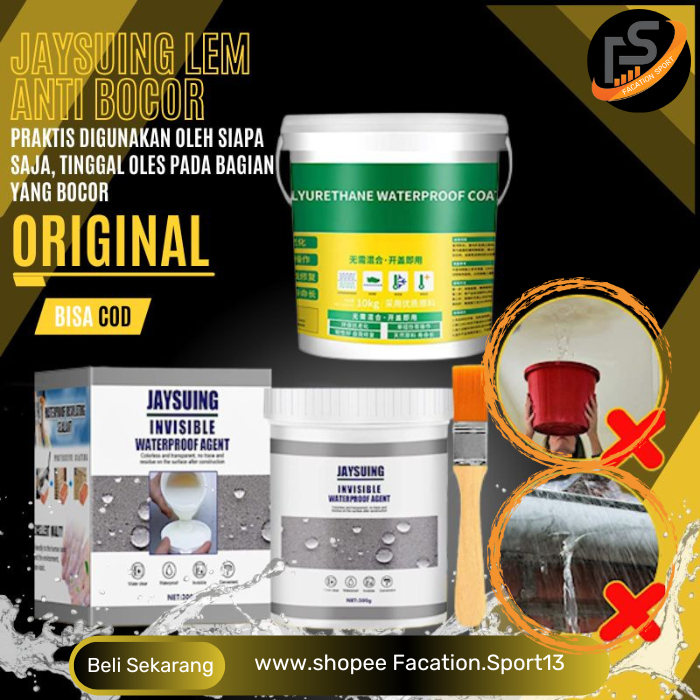 Jual Lem Transparan Jaysuing 300G Cat Anti Bocor Invisible Waterproof ...