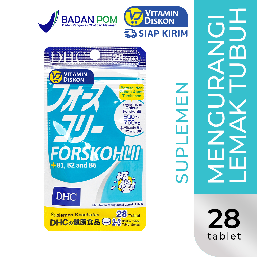 Jual DHC SUPPLEMENT FORSKOHLII ISI 28 TABLET | Shopee Indonesia