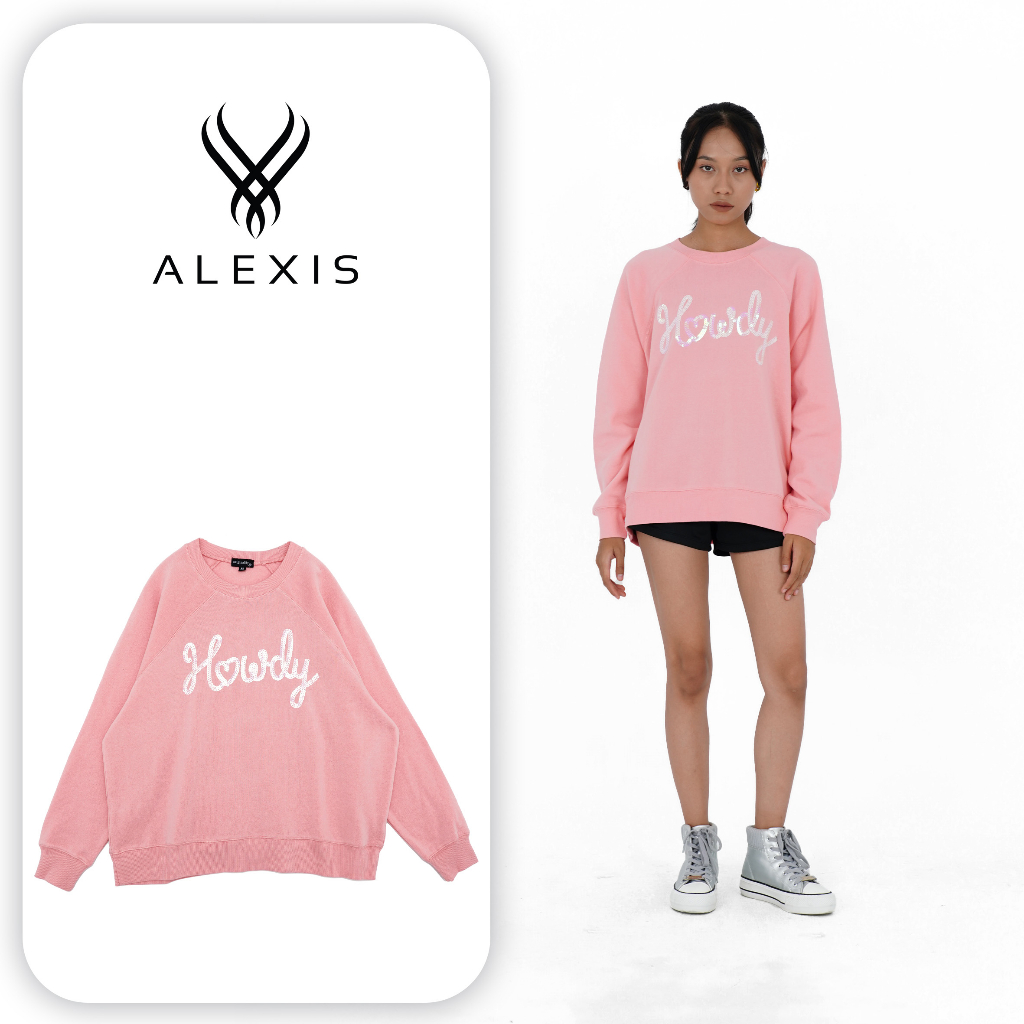 Jual Alexis Sweater Oversize Wanita (11000638-NZ8M5) | Shopee Indonesia