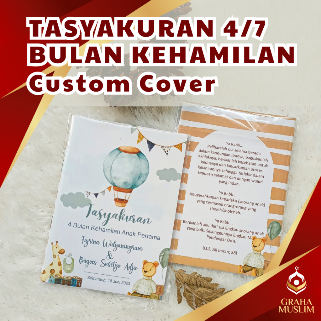 Jual Buku Tasyakuran 4 7 Bulanan Kehamilan Syukuran 4 Bulanan Edisi ...