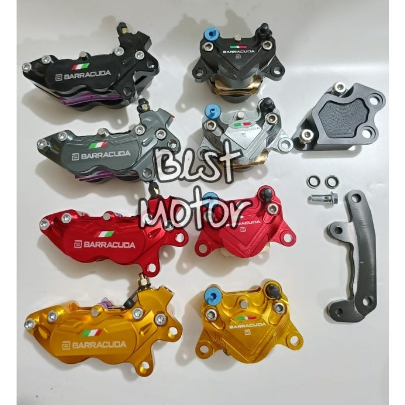 Jual Kaliper Depan Belakang Yamaha Nmax 155 Old Depan 4 Piston Belakang 2 Piston CNC pnp ...
