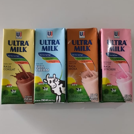 Jual Ultra Milk Susu UHT Kemasan 250ml | Shopee Indonesia