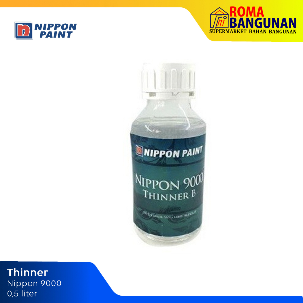 Jual Nippon Thiner / Thiner Pengencer Cat B 9000 0.5Liter | Shopee Indonesia