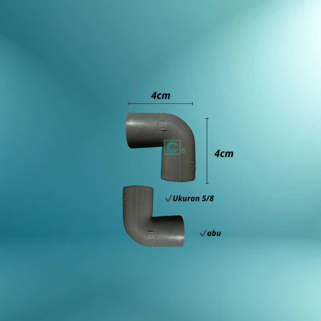 Jual Keni Elbow Pipa Listrik Sambungan Pipa Knee Pipa 5/8 Inch PVC ...
