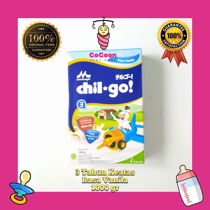 Jual Susu Formula Anak Chilgo Chil Go 3+ Vanila Madu 950 g 950gr 1000g ...