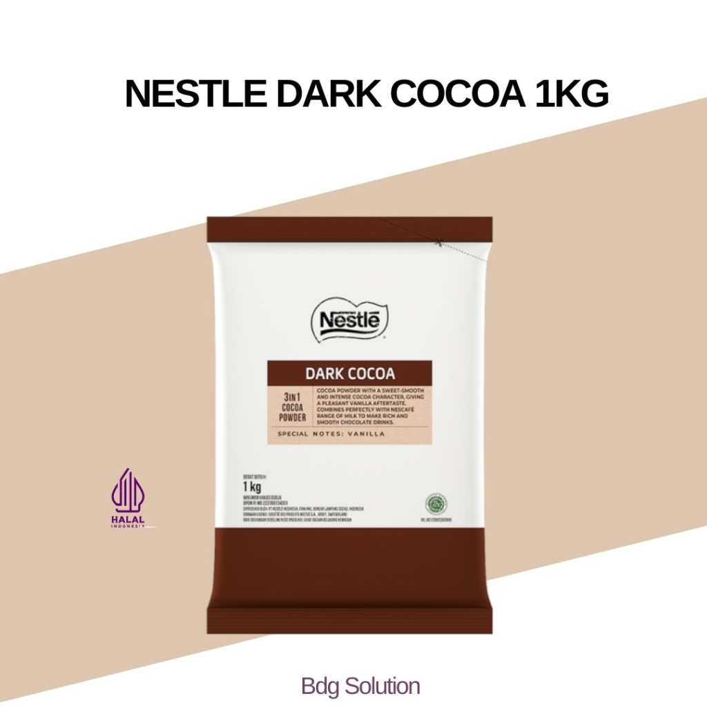 Jual Nestle Dark Cocoa Powder 1 kg Bubuk Minuman Chocolate | Shopee Indonesia