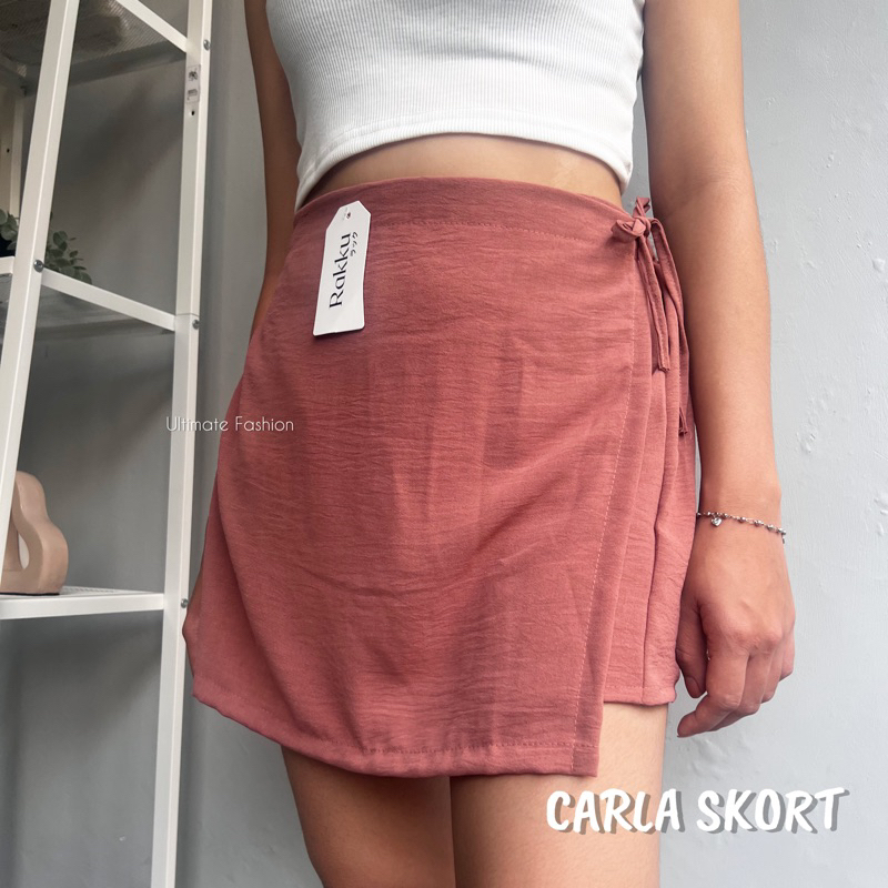 Jual Carla Skort Jumbo Premium – Hotpant Rok Celana Pendek – Hot pant Korea Rakku | Shopee Indonesia