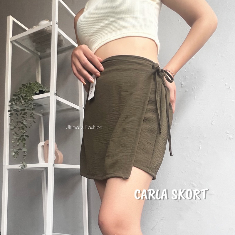 Jual Carla Skort Jumbo Premium – Hotpant Rok Celana Pendek – Hot pant Korea Rakku | Shopee Indonesia