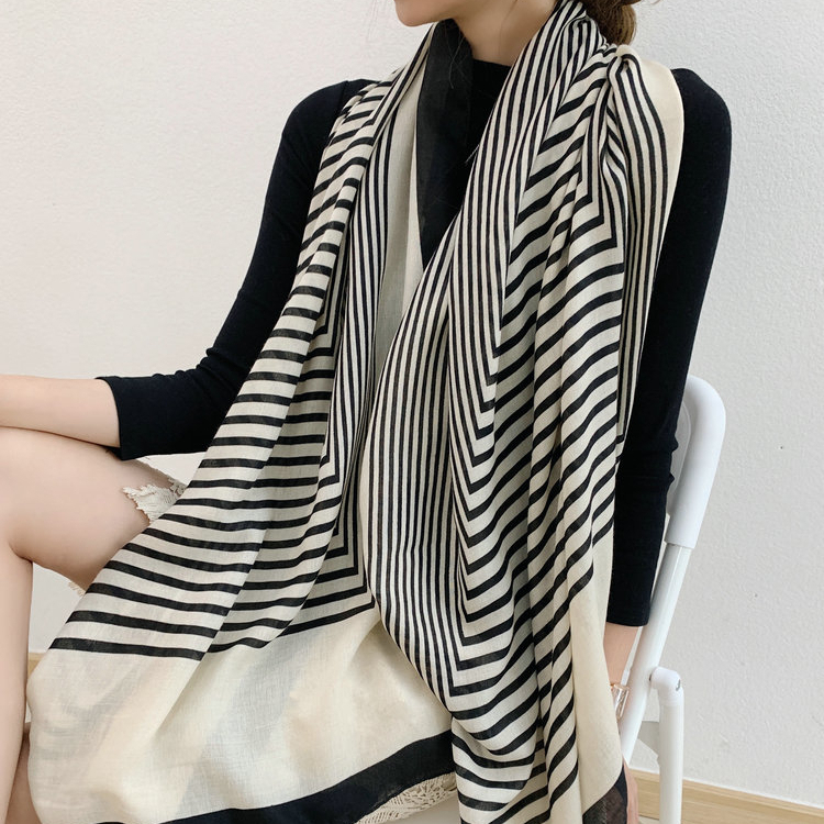 Jual Scarf Wanita Premium Soft Outer Scarf Sederhana Foundation Anti Uv ...