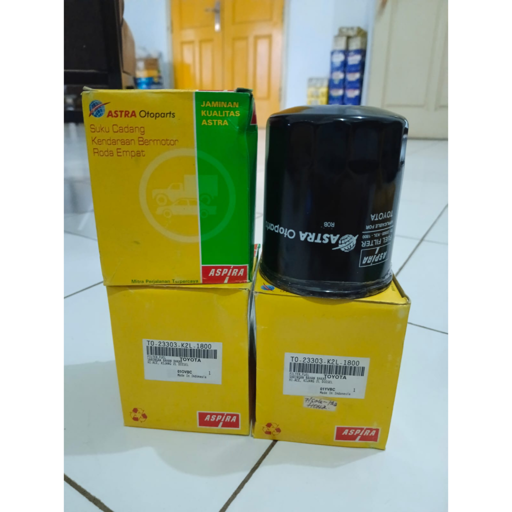 Jual Filter Solar/Fuel Filter Kijang Diesel 7K Kapsul/Hiace Diesel 2200 CC (HOP2/JAP2) | Shopee ...
