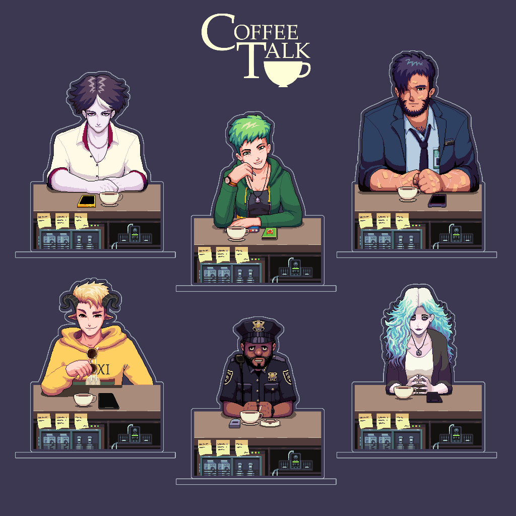 Jual Acrylic Standee Coffee Talk | Shopee Indonesia