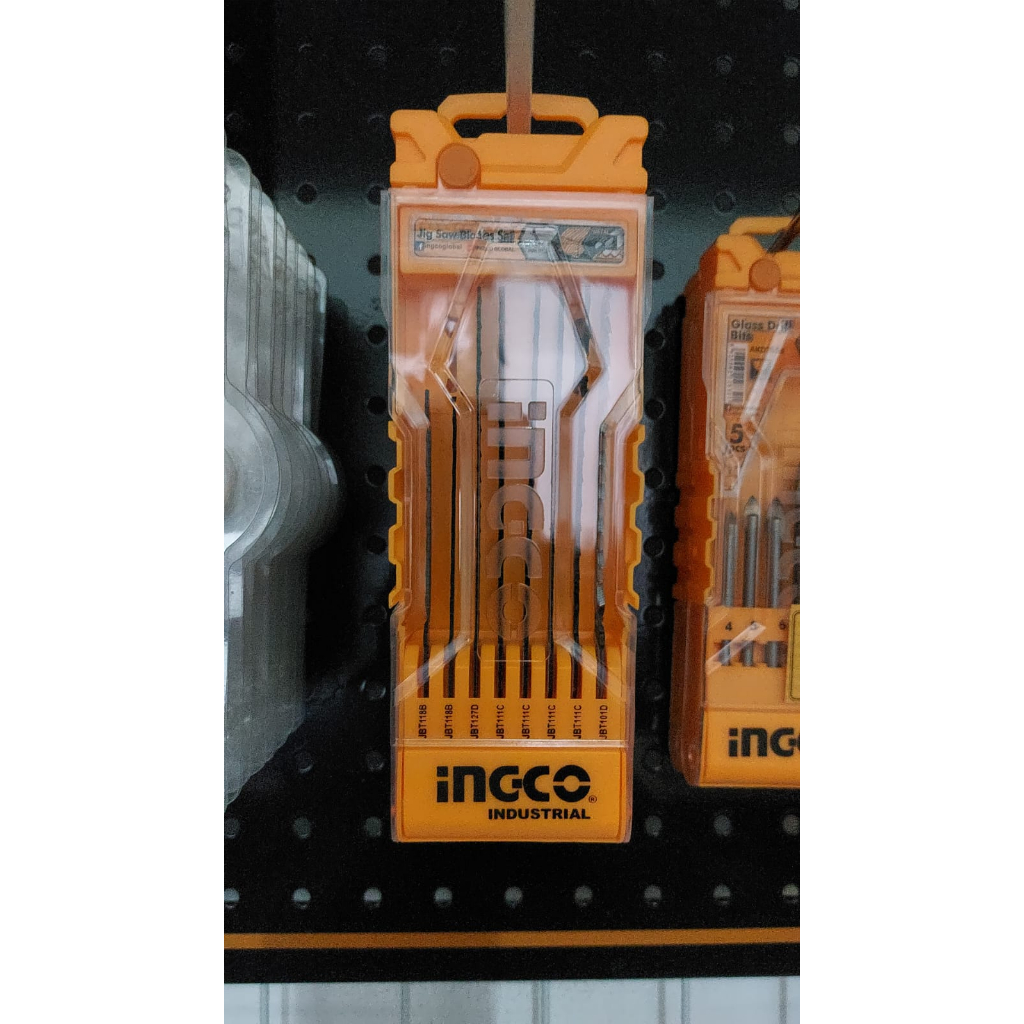 Jual Mata jigsaw set 8 pcs kayu besi alumunium Jigsaw blades set INGCO ...