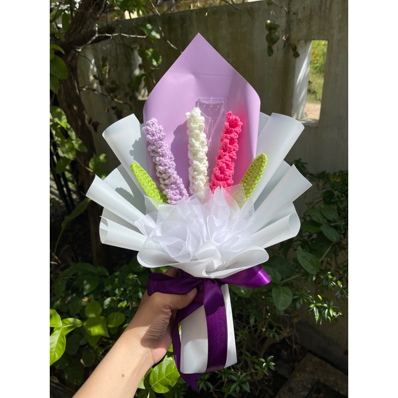 Jual BUKET BUNGA | FLOWER BOUQUET RAJUT | CROCHET WISUDA | BUKET WISUDA ...
