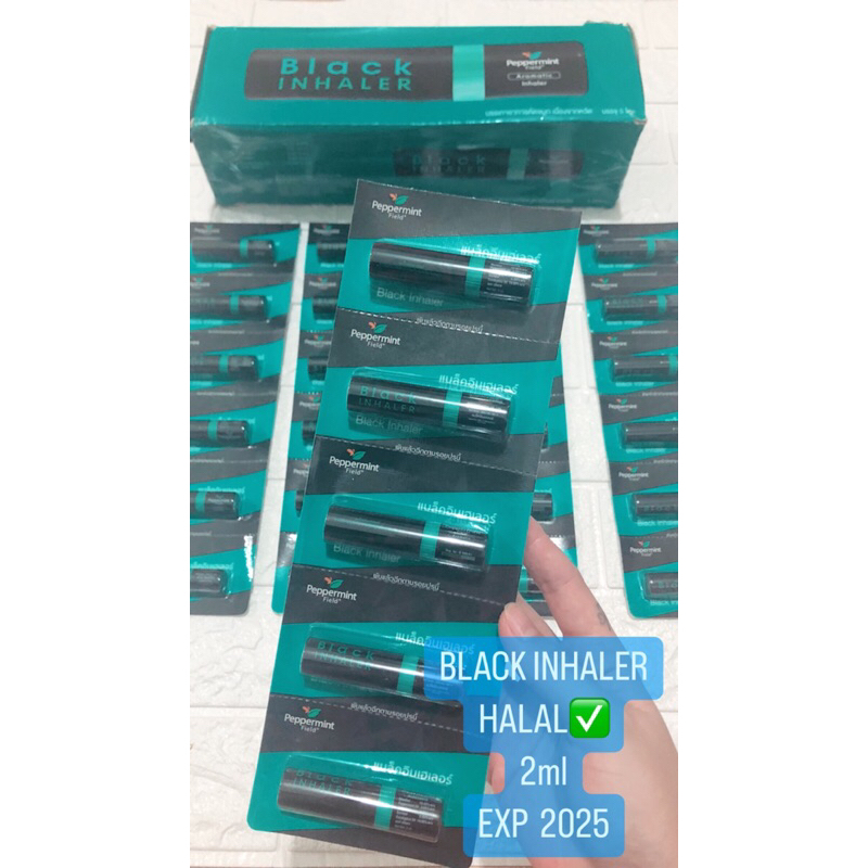 Jual black inhaler thailand peppermint field inhaler | Shopee Indonesia