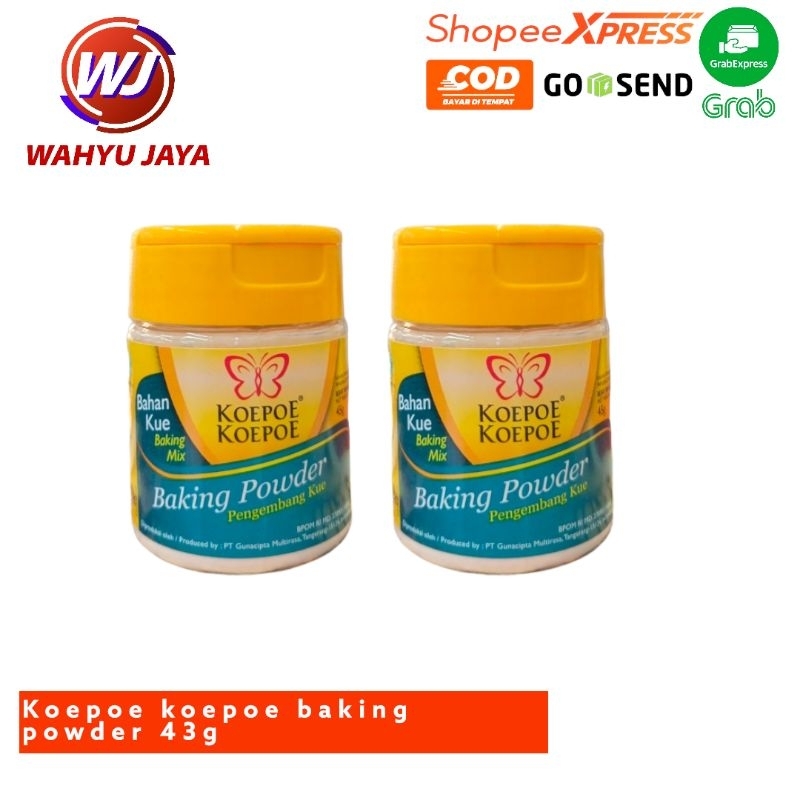 Jual koepoe koepoe baking powder 43g | Shopee Indonesia