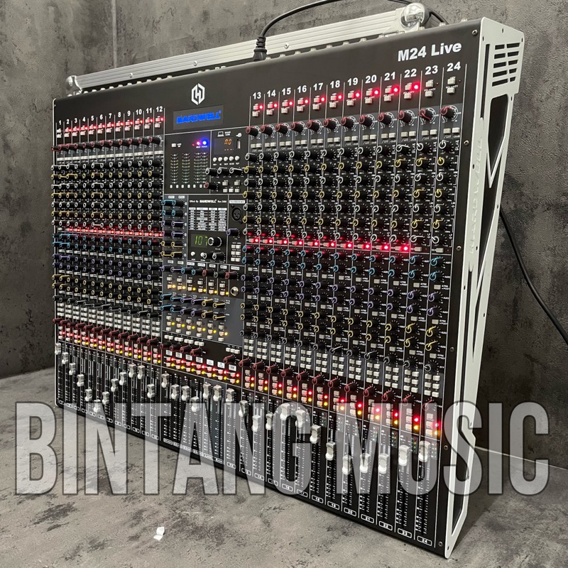 Jual Mixer Hardwell M24LIVE 24 Channel Original hardwell m24 live ...