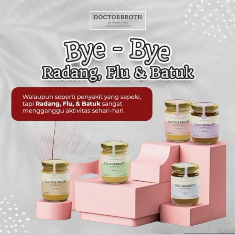 Jual Paket Bapil ( Batuk Pilek) Flu - 6 Jar- Kaldu Tulang- Doctor Broth ...
