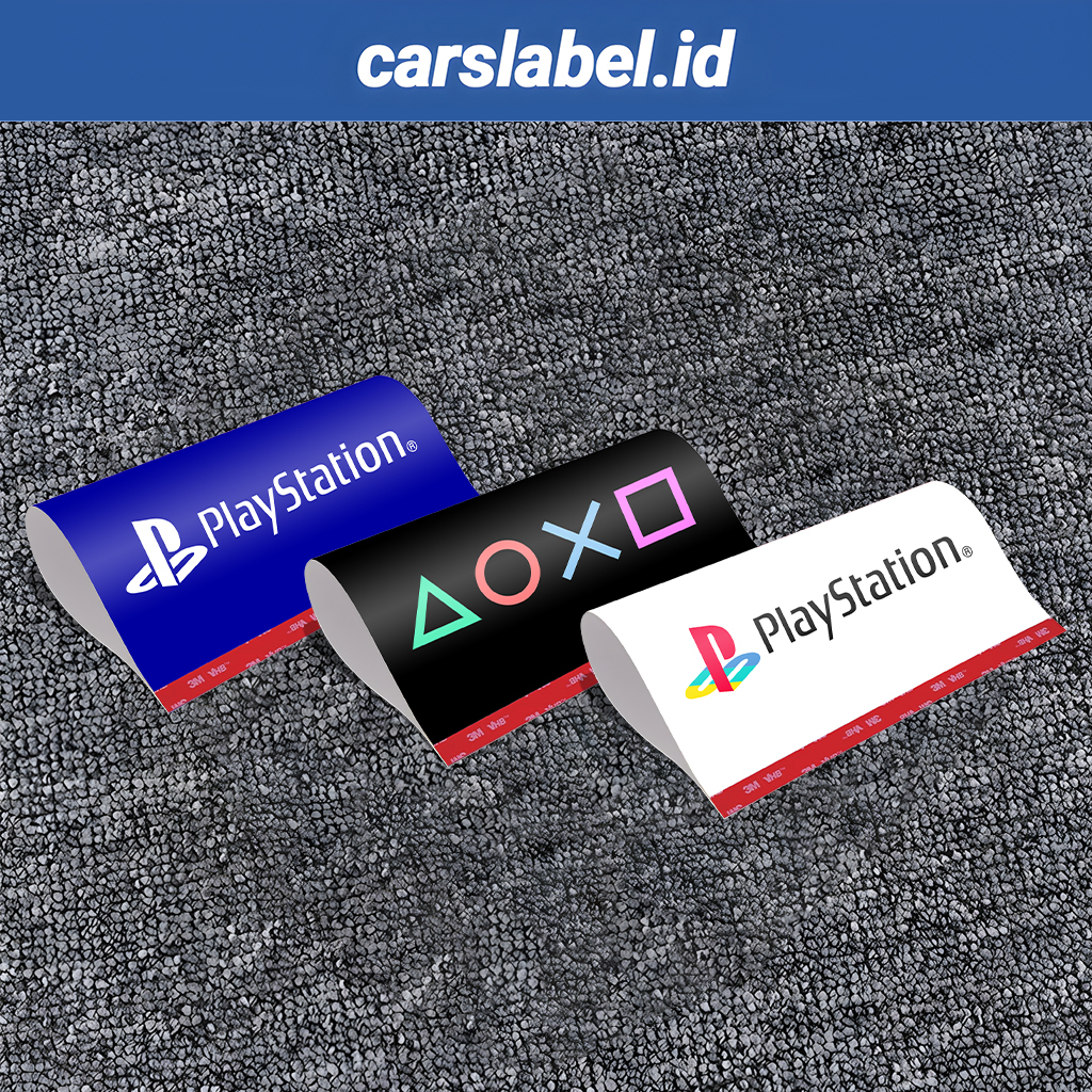 Jual PLAYSTATION - Label Tag Mobil - Variasi Penutup Pintu Bagasi ...