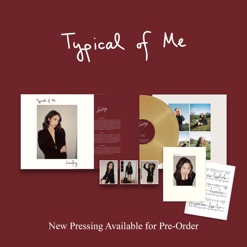 Jual [PO] Laufey - "Typical of Me" Album Black / Metallic Gold Vinyl ...