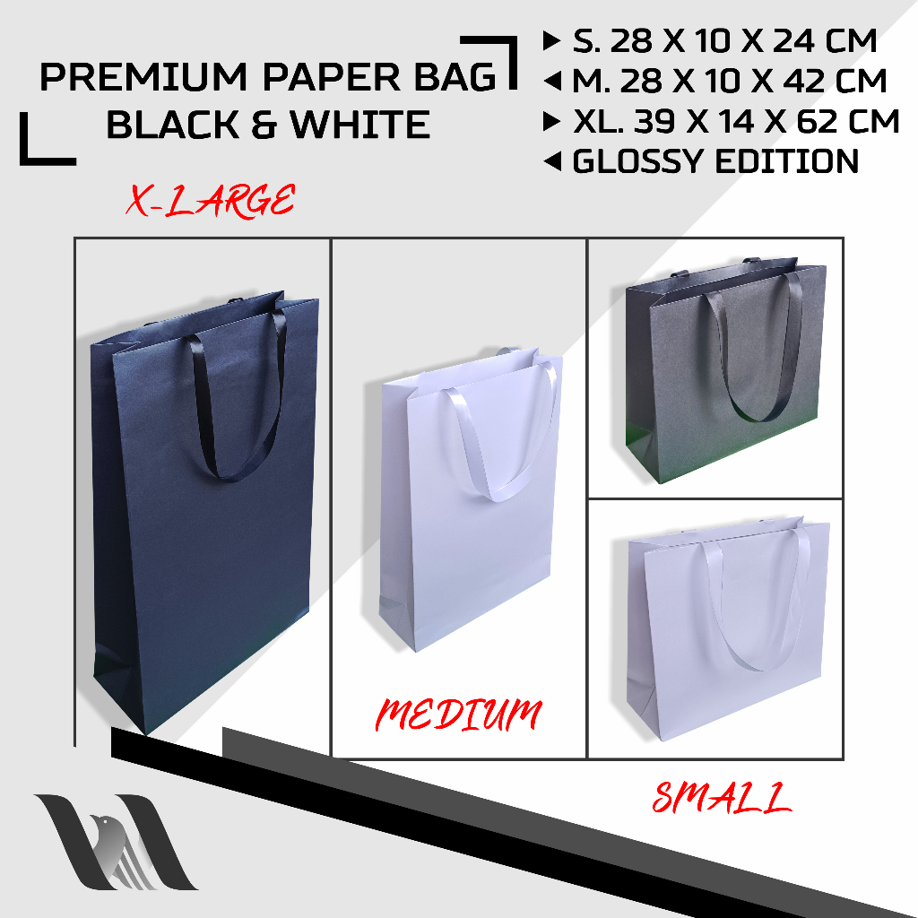 Jual PREMIUM PAPER BAG COLOR - KANTONG KADO WARNA 2 - ALL SIZES - SEMUA ...