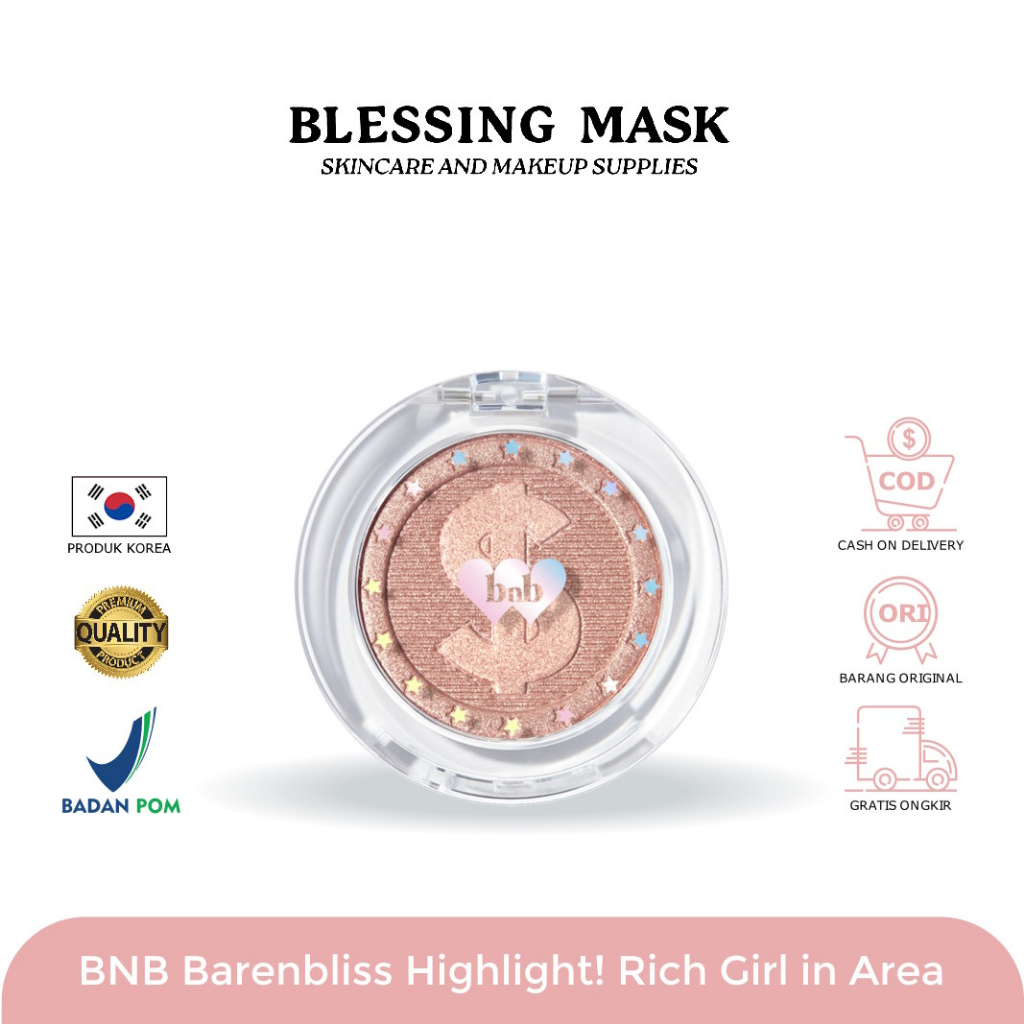 Jual BNB Barenbliss Highlight! Rich Girl in Area - Kosmetik Korea Face ...