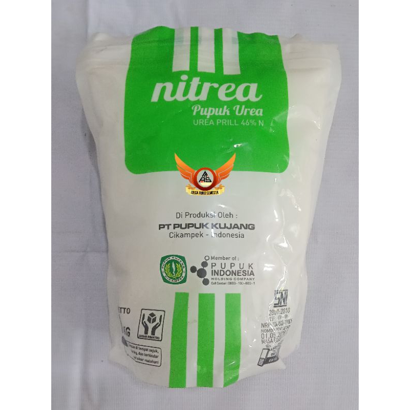 Jual PUPUK UREA NITREA KUJANG NON SUBSIDI TANAMAN KEMASAN PABRIK 1 KG ...