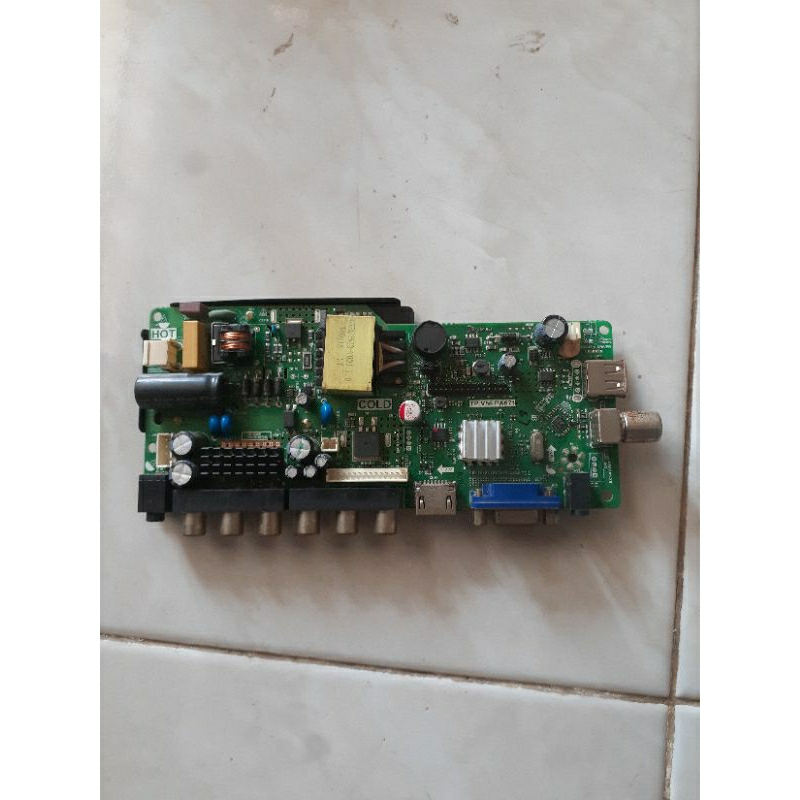 Jual Mb mobo mainboard tv AKARI tipe LE-24P88 | Shopee Indonesia