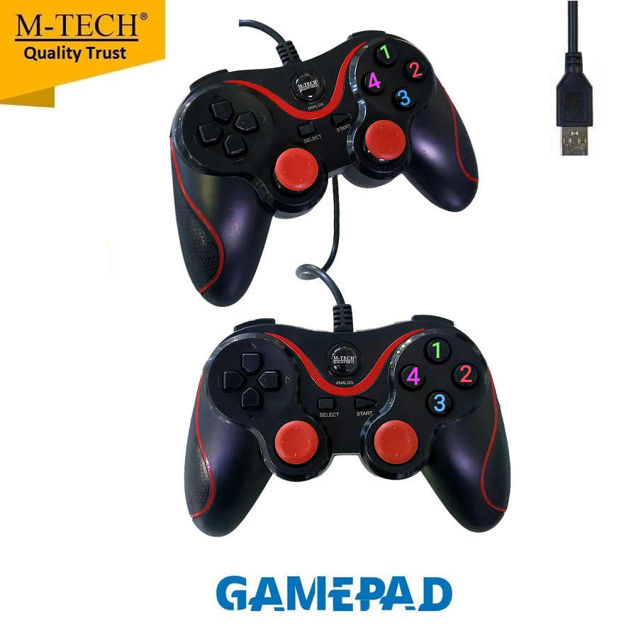 Jual M-Tech Gamepad Double MT-881D Inferno Joystick for PC / Laptop ...