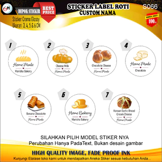 Jual stiker roti Harga Terbaik & Termurah Agustus 2025 | Shopee Indonesia