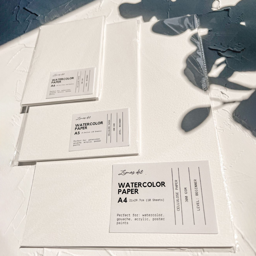 Jual [Artopia] 1pack isi 10 Lembar Watercolor Paper Lumos Art A4 A5 A6 ...