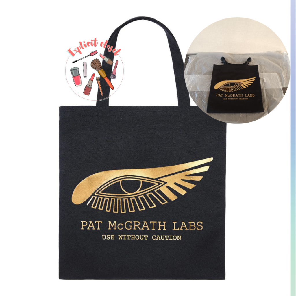 Jual sample PAT MCGRATH LABS Iconic Eye Tote Bag + Pouch | Shopee Indonesia