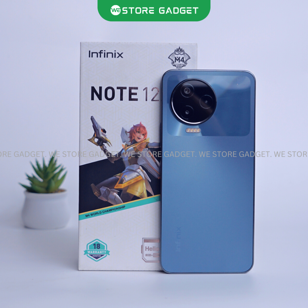 Jual INFINIX NOTE 12 2023 8/128GB & 8/256GB SECOND/BEKAS FULLSET ...