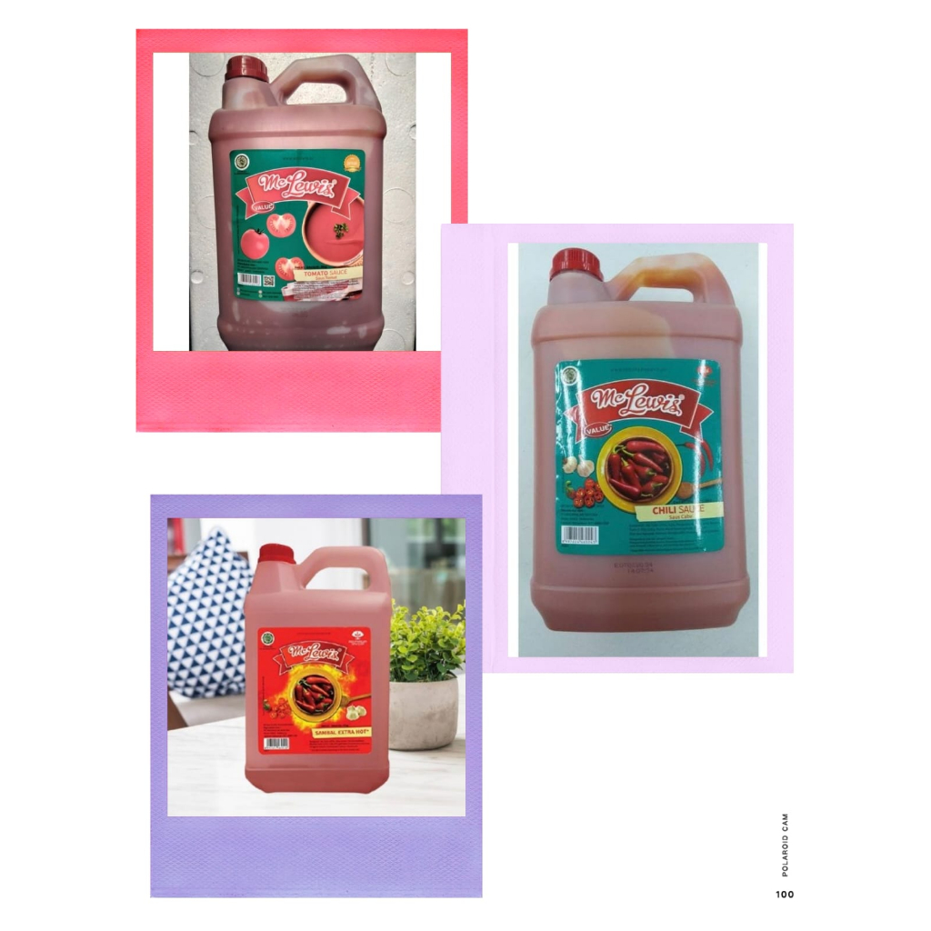 Jual Mc Lewis/McLewis/Choice L Chili/Chili Extra Hot/Tomato/Saus Sambal ...