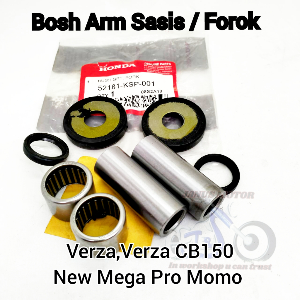Jual Bosh ARM Sasis Verza Mega Pro New mono shock cb150 Honda KSP ...