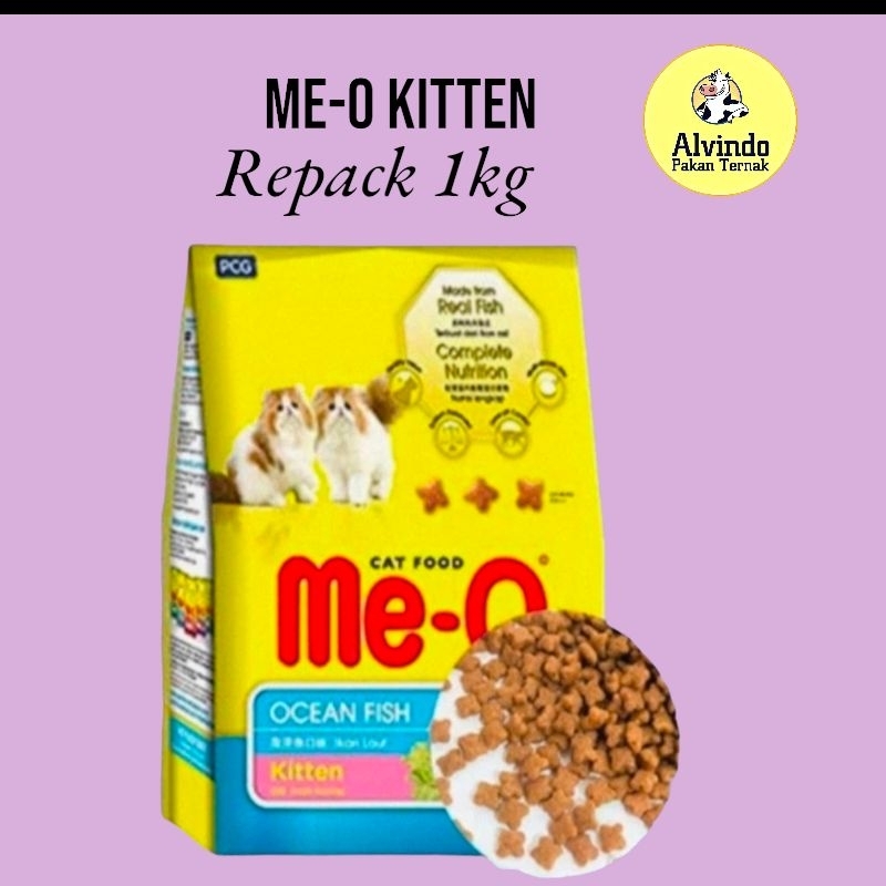Jual MEO KITTEN OCEAN FISH REPACK 1KG Meo Kitten 1kg kemasan Repack ...
