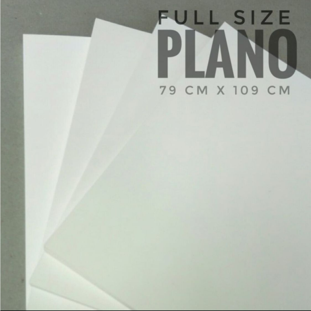 Jual 1 Rim Kertas Ivory 210 Gsm Ukuran Plano 79 Cm X 109 Cm | Shopee ...