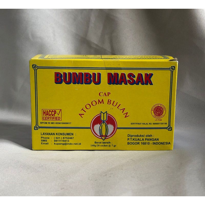Jual BUMBU CAP ATOM BULAN PACK | Shopee Indonesia