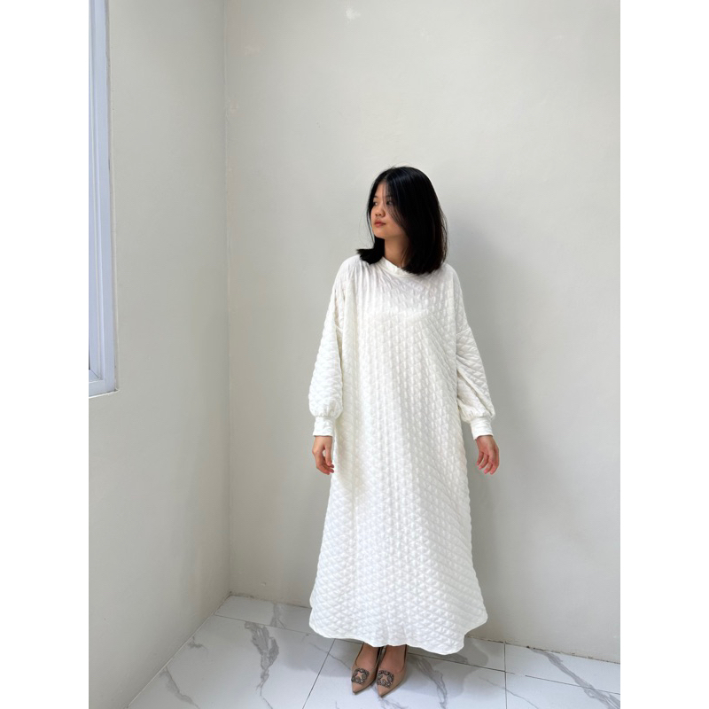 Jual PUFFY BUBBLE KNIT DRESS PICI JEN | Shopee Indonesia