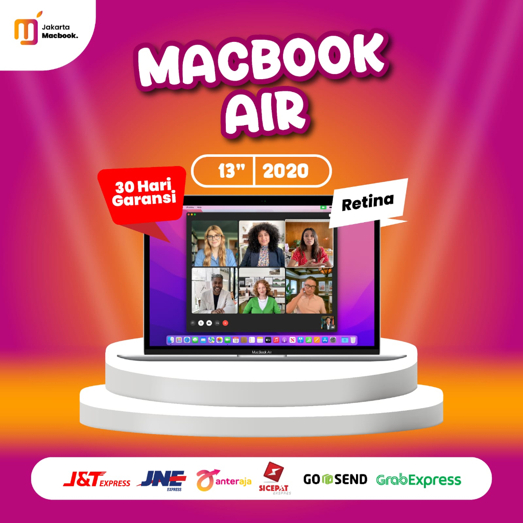 Jual Macbook Air Retina 2020 13inch 8/128gb 8/512gb Second Original dan ...