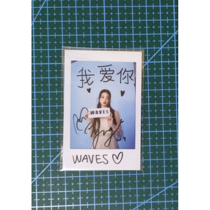 Jual wonyoung wony ive iz*one izone pola polaroid wave waves photocard ...