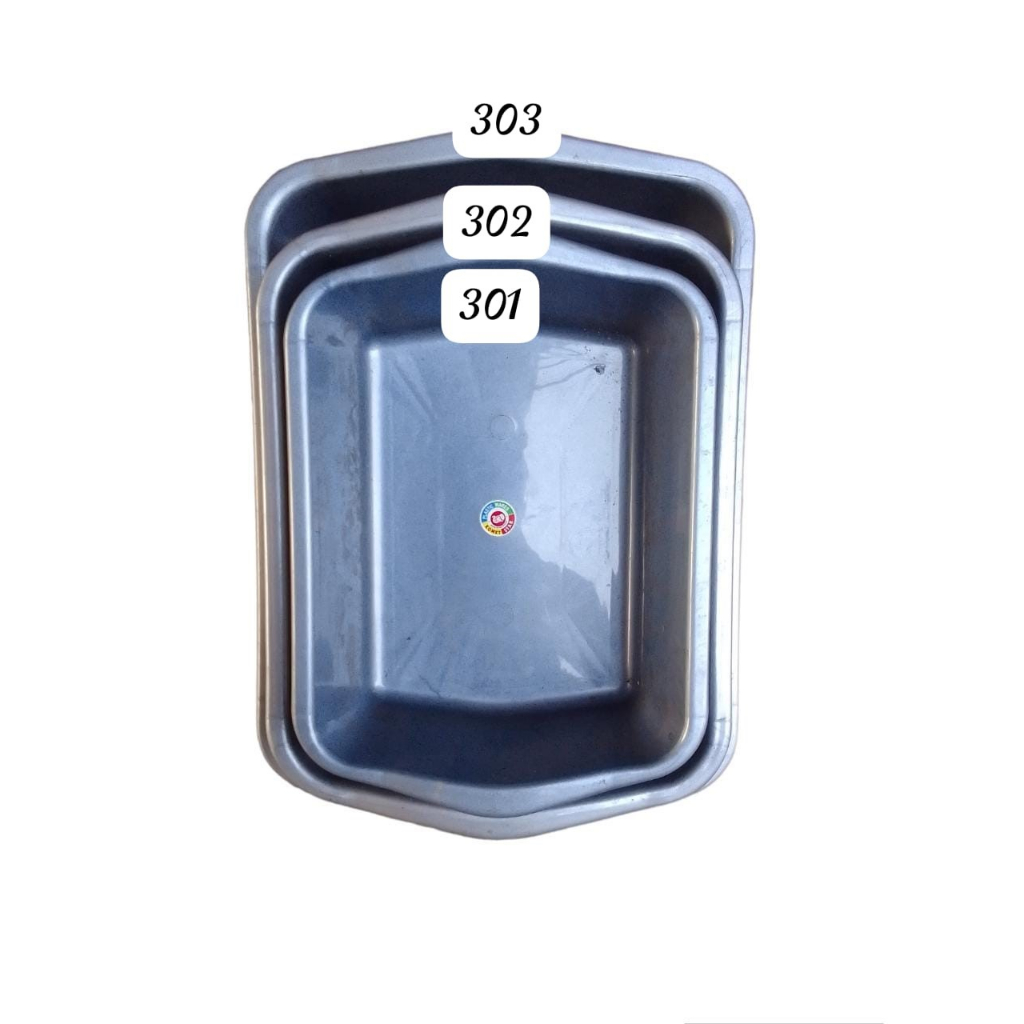Jual Bak Segi Platinum Baskom Ember Komet Star 301, 302 Dan 303 ...