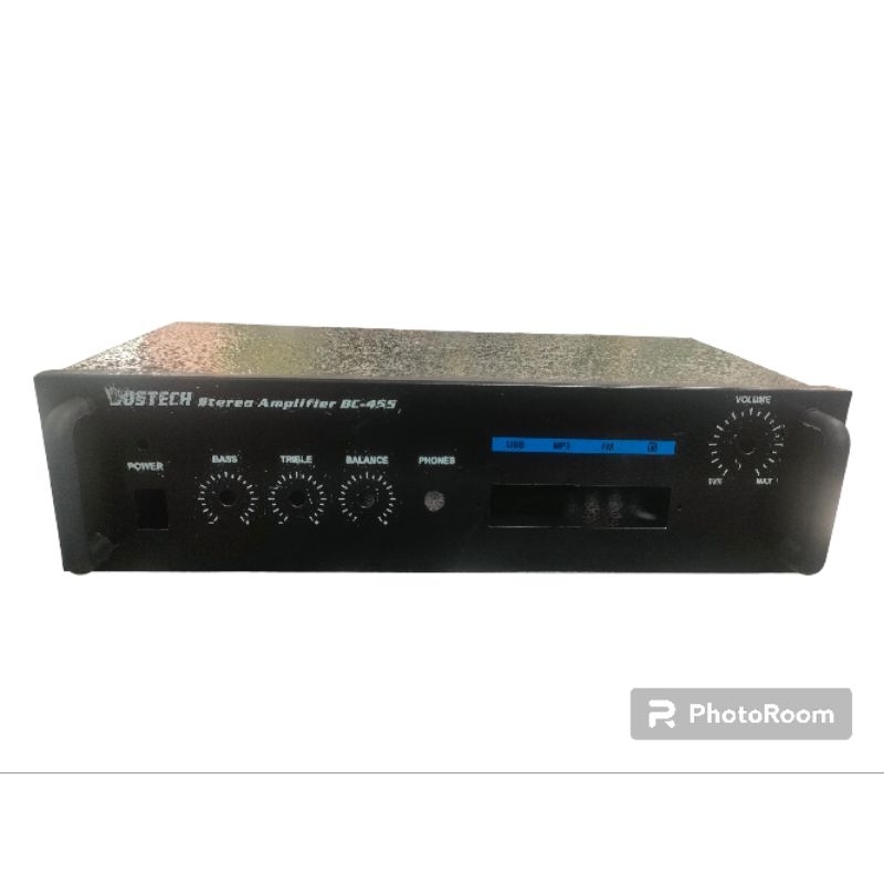 Jual Box Amplifier Mini USB BOSTECH Stereo Amplifier BC-455 | Shopee Indonesia