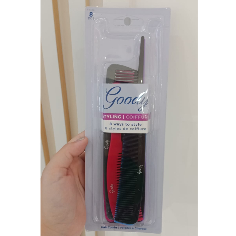 Jual Goody Styling 8 Ways to Style Sisir Rambut Hair Comb Paket isi 8 ...